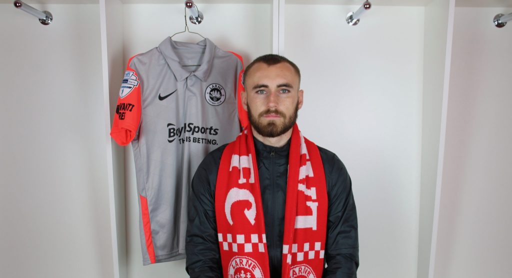 Wade-Slater is Deadline Day arrival at Inver Park | Larne FC