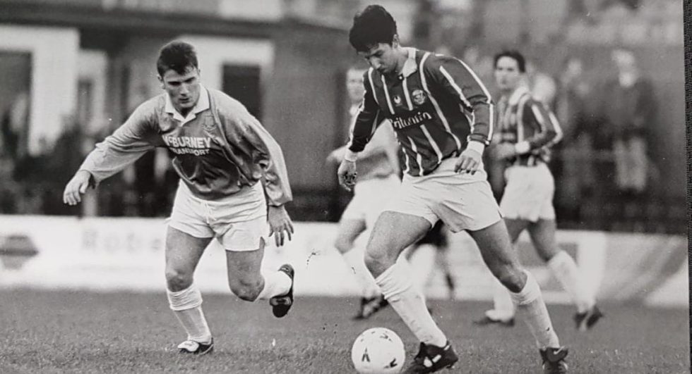 Through the archives: Larry McMahon | Larne FC