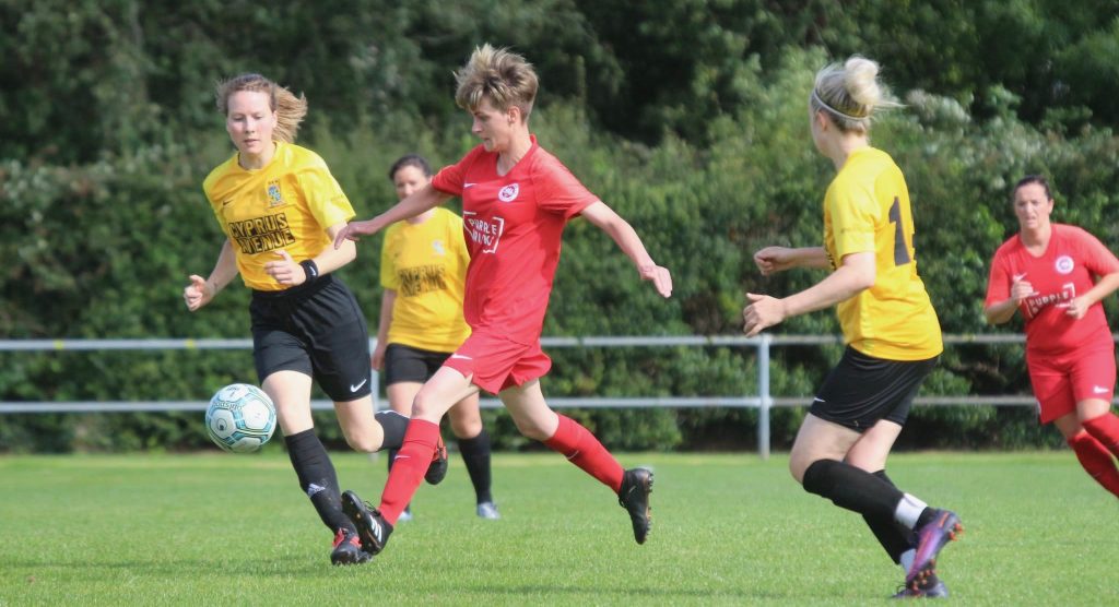 Late flurry ensures cup progress for Ladies | Larne FC