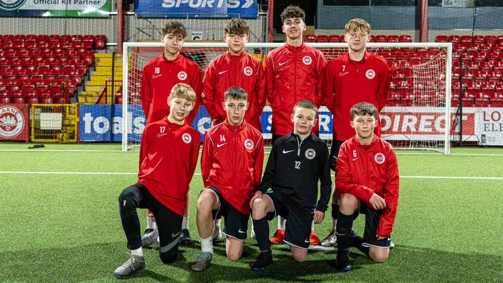 Five 2010 academy players selected to represent Northern Ireland | Larne FC